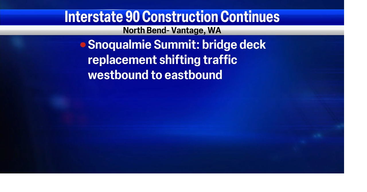 Vantage Bridge traffic restricted until Nov as part of planned work ...