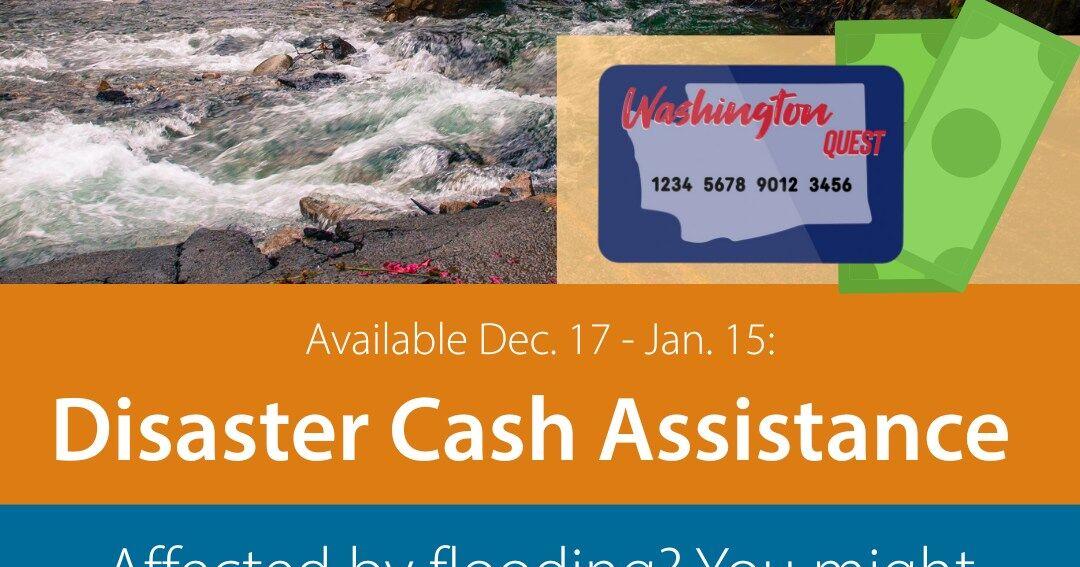 Disaster cash assistance available for counties in Washington state ...