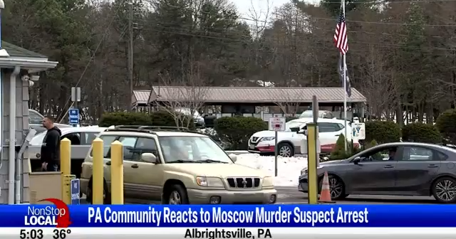 Moscow homicide suspect was security guard at Pennsylvania high school ...