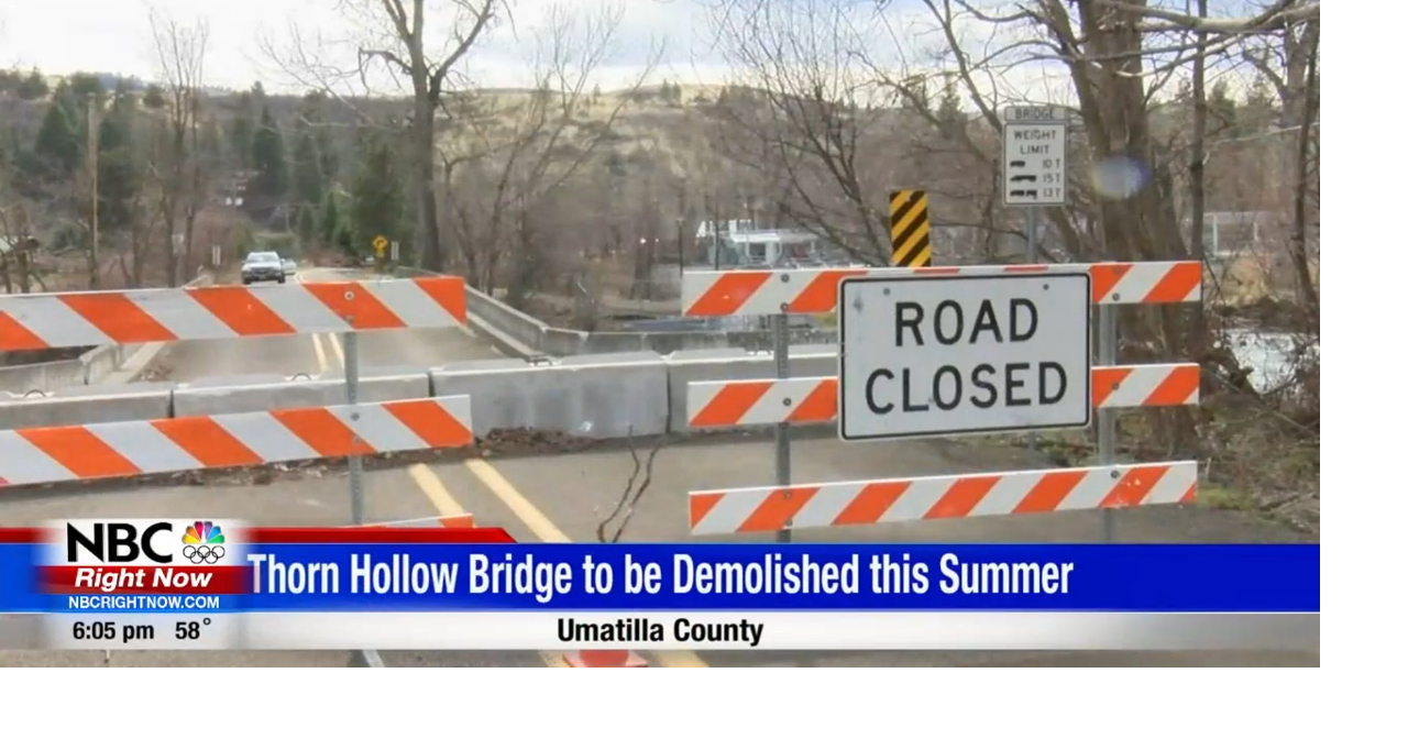 Umatilla County bridge damaged in last year's floods to begin ...