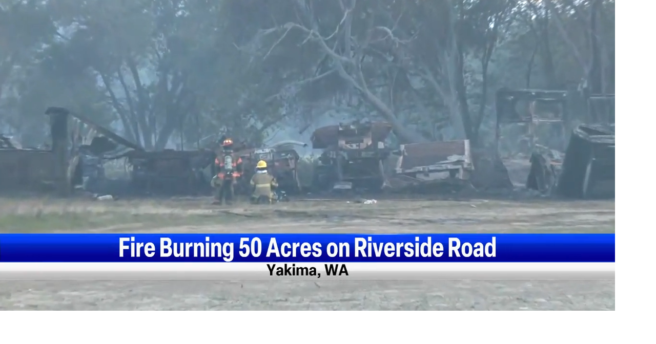 Wildfire east of Yakima in mop-up, just under 50 acres in size | News ...