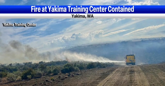 Wildfire at Yakima Training Center contained at 700 acres | News ...