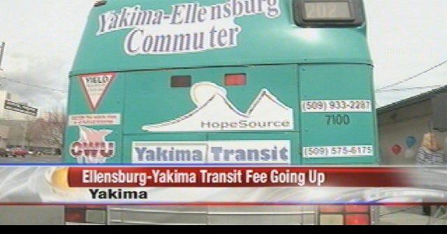 Fares go up for Ellensburg-Yakima Commuter Service next month ...