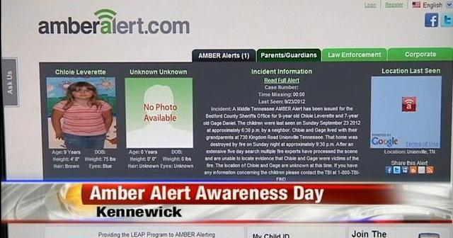 Amber Alert Awareness Day Archives