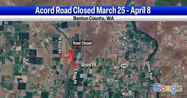 Part of Acord Road to close for construction in Benton County | News ...