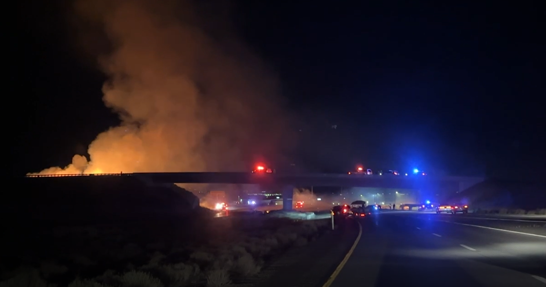 UPDATE: Fire along I-82 now fully contained. | News | nbcrightnow.com
