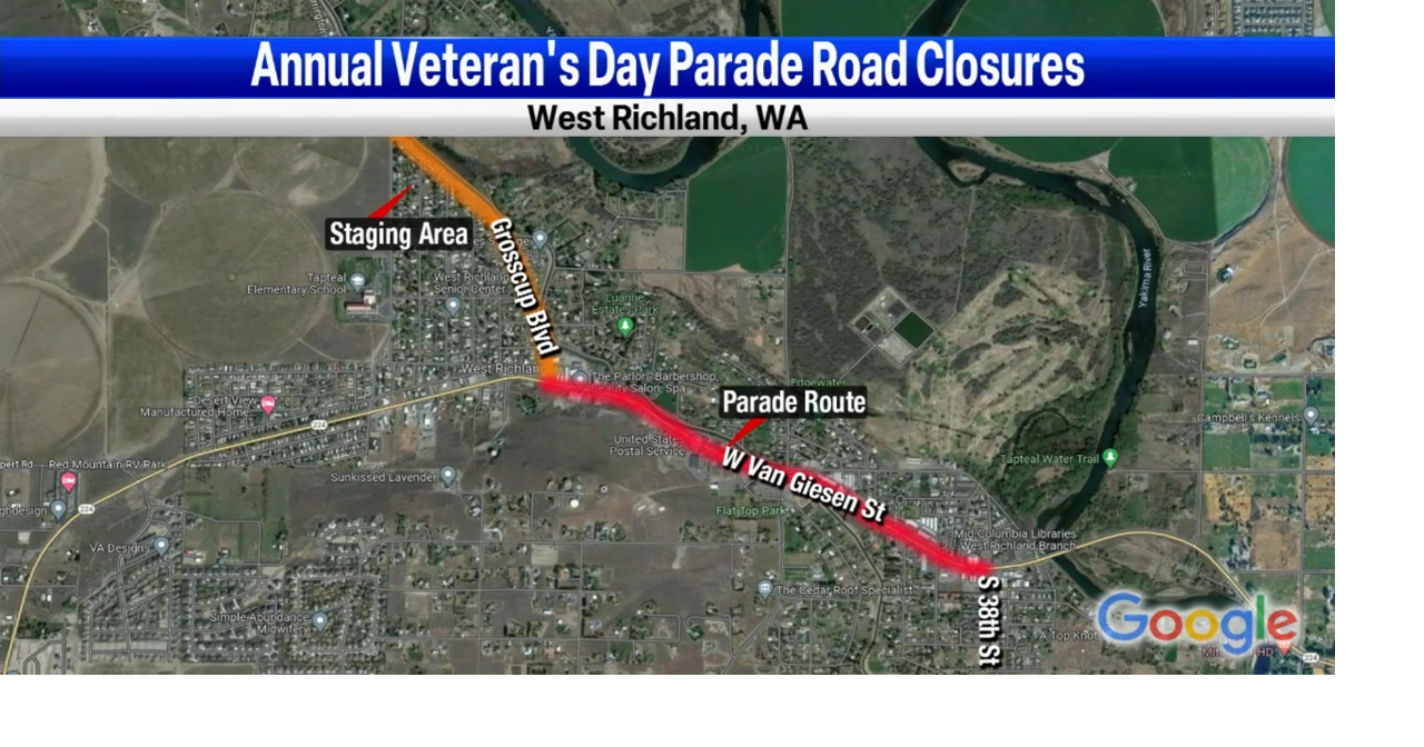 Road closures announced for West Richland Veterans Day Parade | News ...