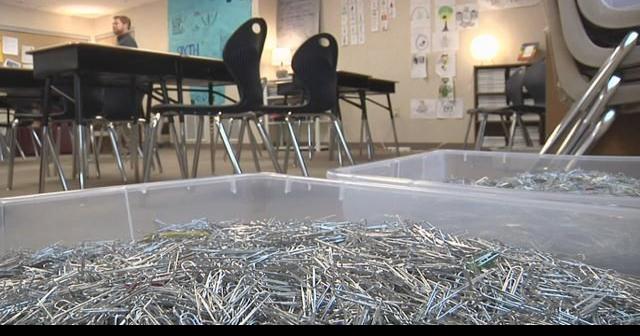 Students aim to collect 6 million paperclips for Holocaust museum ...