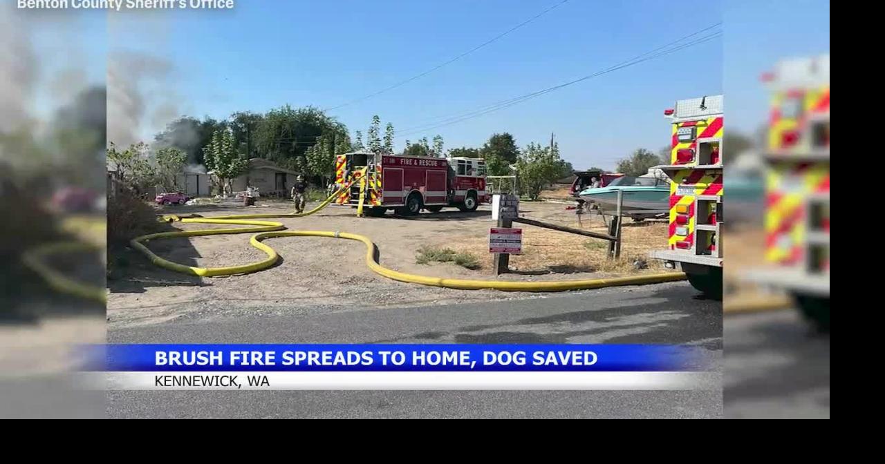 Kennewick fire damages cars, house spared; Dog found safe inside | News ...