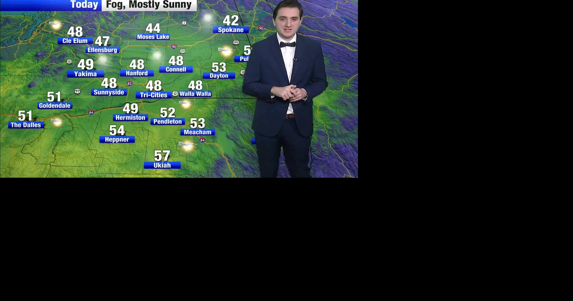 Mostly sunny day with fog | Weather | nbcrightnow.com