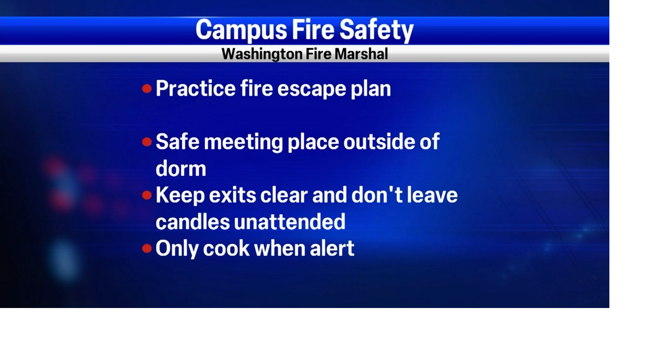 Remember fire safety when heading back to campus this fall | News ...