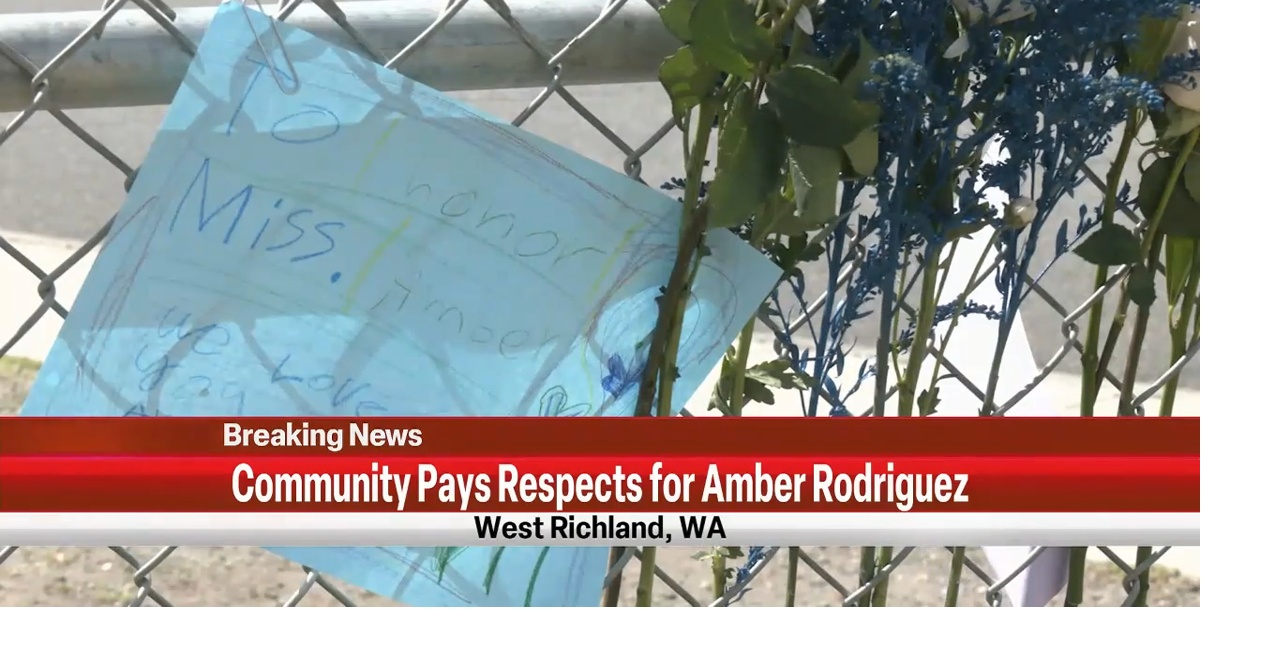 Community remembering Amber Martinez at William Wiley Elementary ...