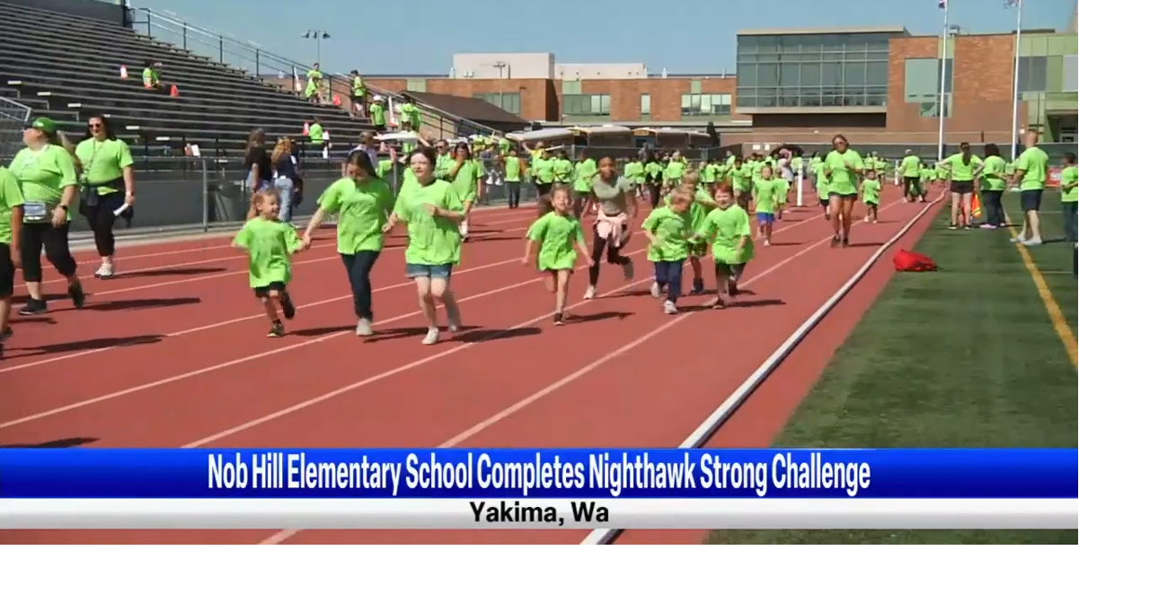 Nob Hill Elementary completes their Nighthawk Strong Challenge | News ...