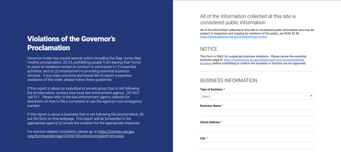 'Stay home' order violator website changes led to confusion about what ...