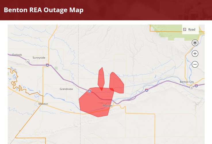 Outage affects over 1,300 residents in Prosser area | News ...