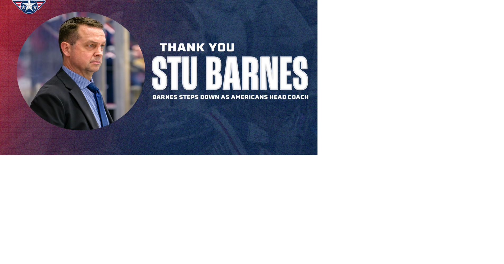 Ams coach Stu Barnes steps down following 2024-25 season | News ...