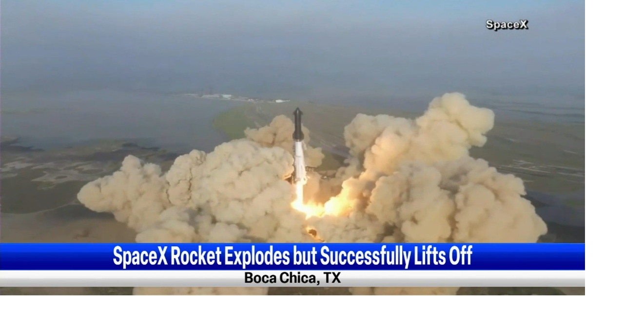 SpaceX giant rocket fails minutes after launching from Texas ...