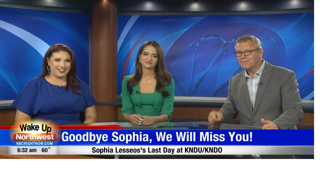 Reporter Sophia Lesseos says goodbye to KNDO/KNDU | News | nbcrightnow.com