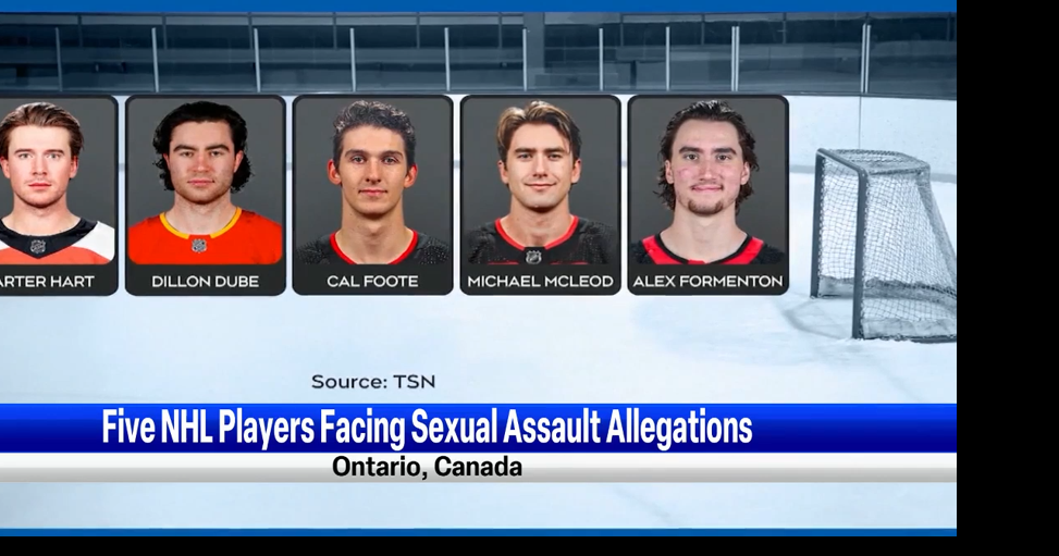 5 NHL players face sexual assault charges from incident in 2018 | Northwest & National News ...