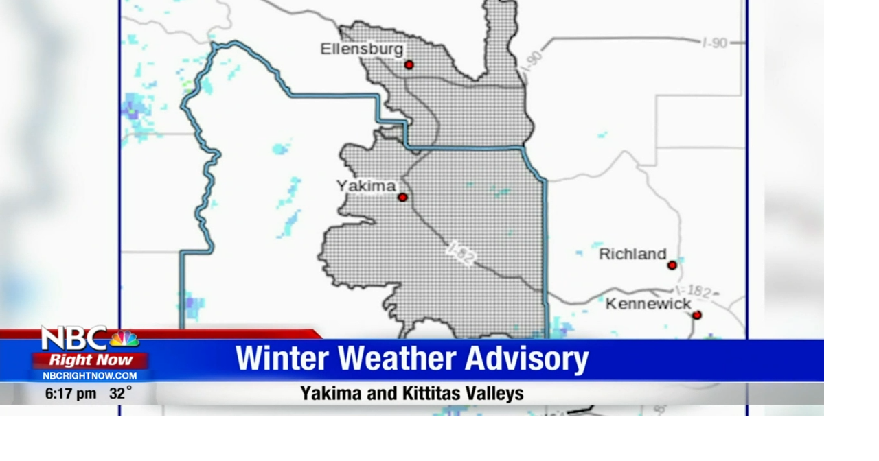 Winter Weather Advisory for Yakima and Kittitas Valleys | News ...