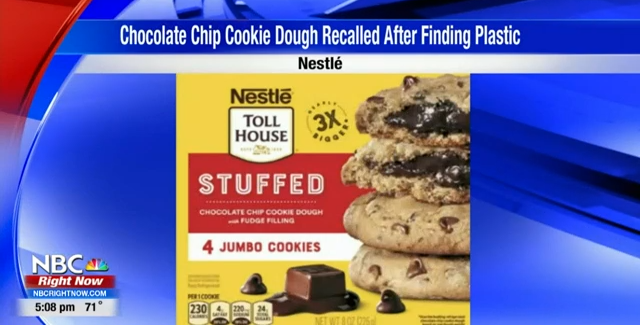 Nestlé announces nationwide recall of chocolate chip cookie dough ...