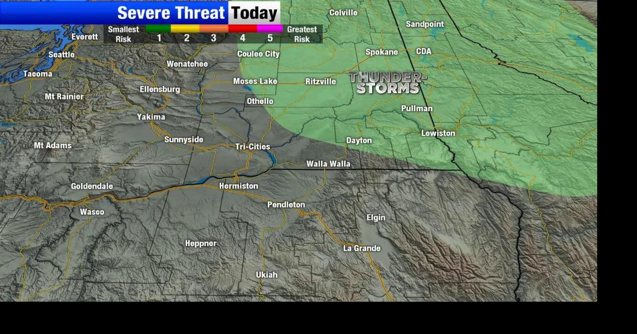 Unsettled weather remains with thunderstorms and popcorn showers in ...