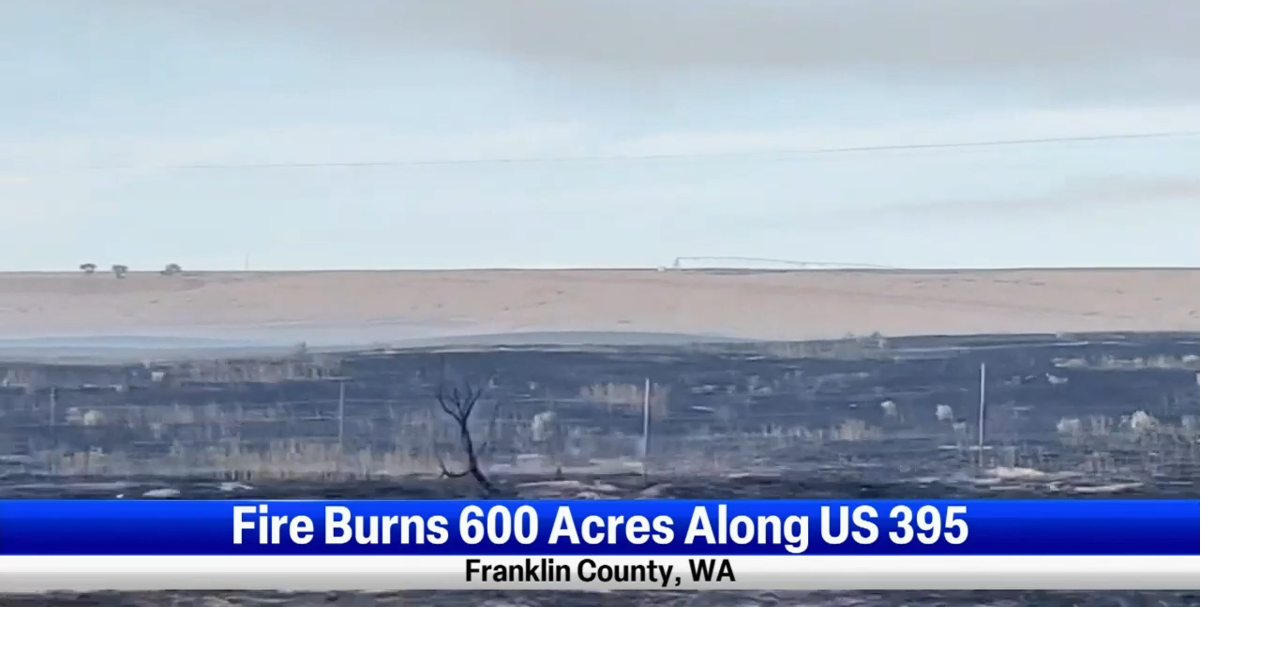Franklin County fire districts respond to 600-acre fire on US 395 ...