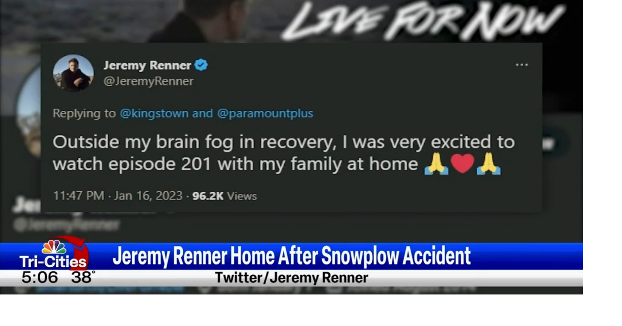 Jeremy Renner is finally home from the hospital | Top Video ...