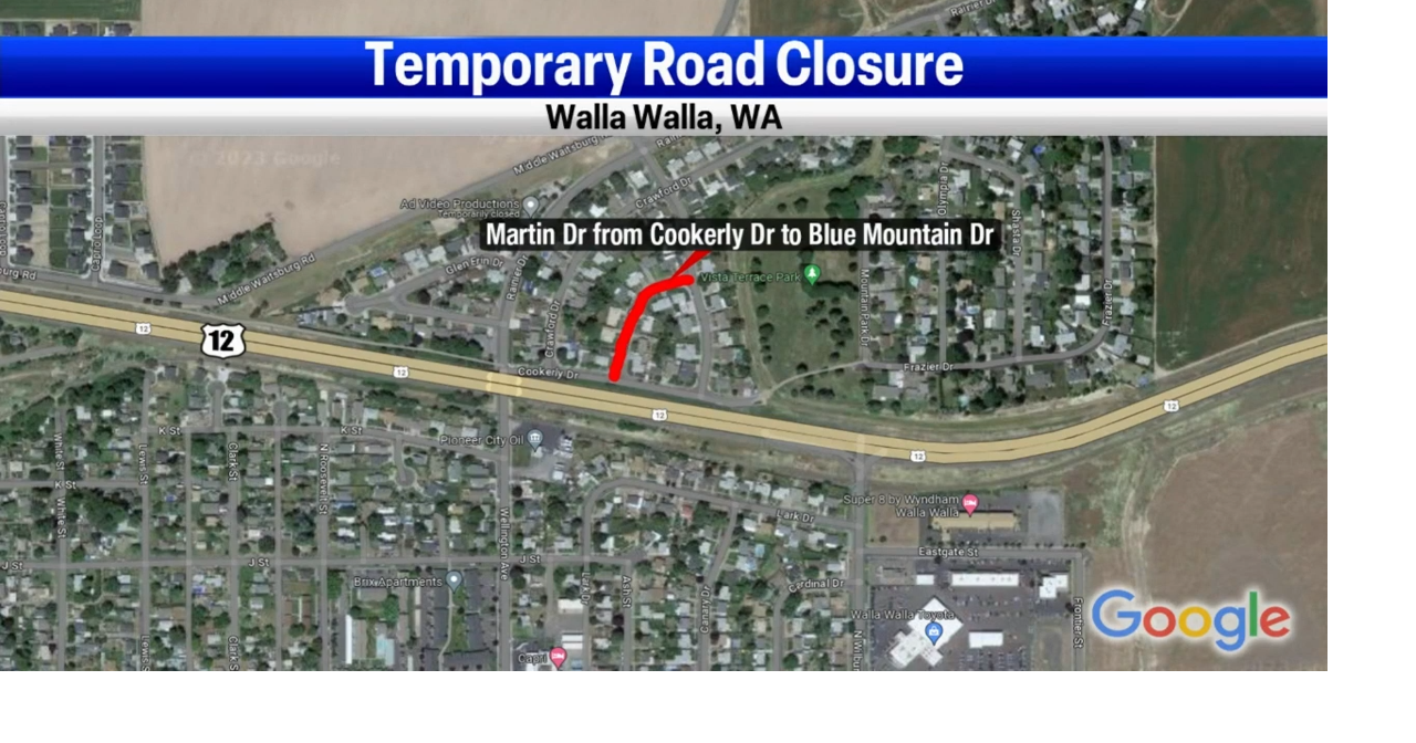 Temporary street closures coming to Walla Walla | News | nbcrightnow.com