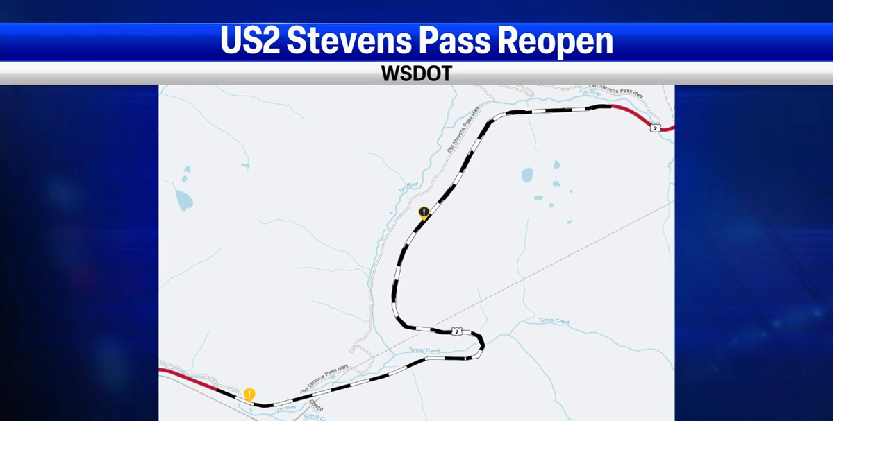 Stevens Pass reopened after heavy snowfall | News | nbcrightnow.com