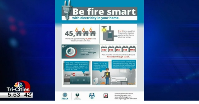 Winter electrical safety tips from Pendleton Fire and Ambulance | News | nbcrightnow.com