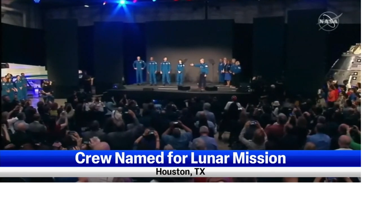 NASA's 1st moon crew in 50 years includes 1 woman, 3 men | Top Video ...