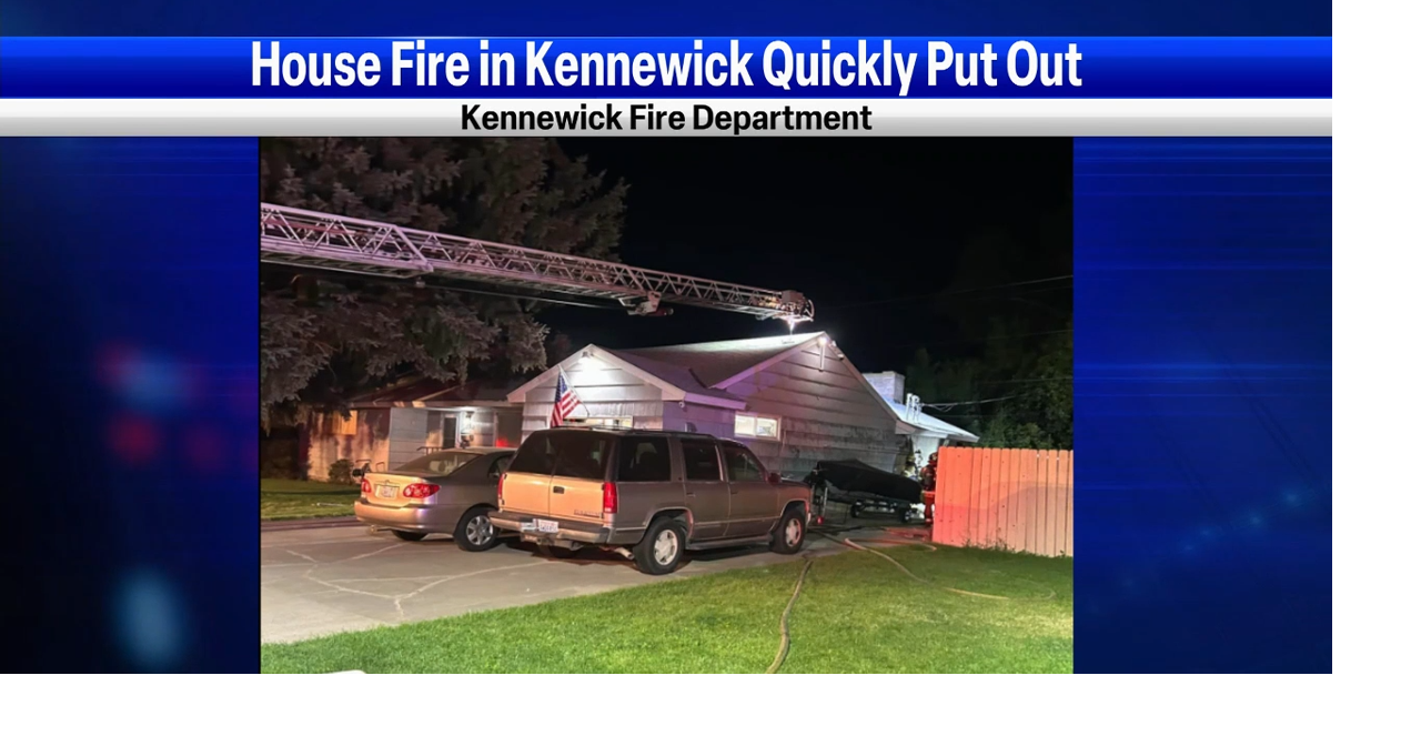 Fire crews quickly put out house fire in Kennewick | News | nbcrightnow.com