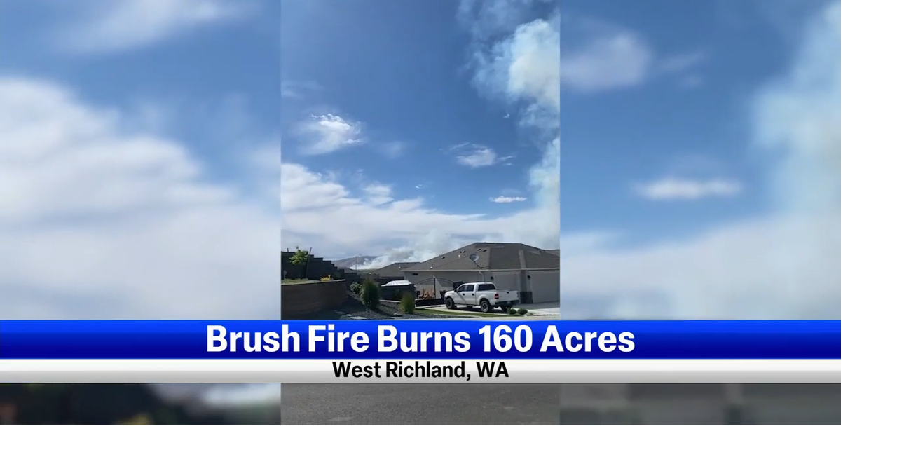 Officials say windy conditions contributed to 160 acre Brush Fire in ...