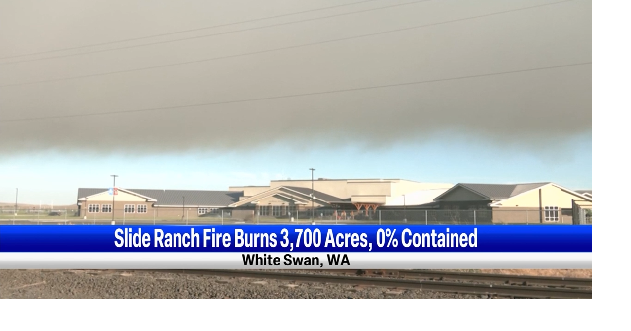 Slide Ranch Fire in White Swan now at 3,700 acres, evacuations reduced ...
