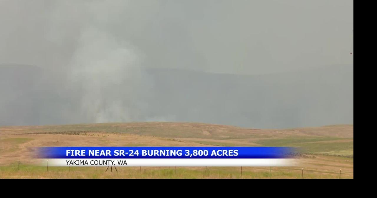 UPDATE: Fire near Moxee burns 3,800 acres | News | nbcrightnow.com