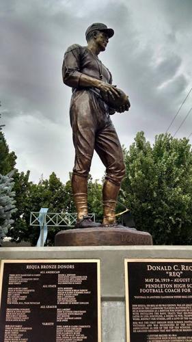 Bronze Statue Honoring Pendleton Coach Unveiled | Archives ...