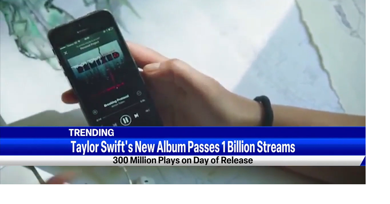 Taylor Swift Breaks Spotify Record | Northwest & National News | nbcrightnow.com