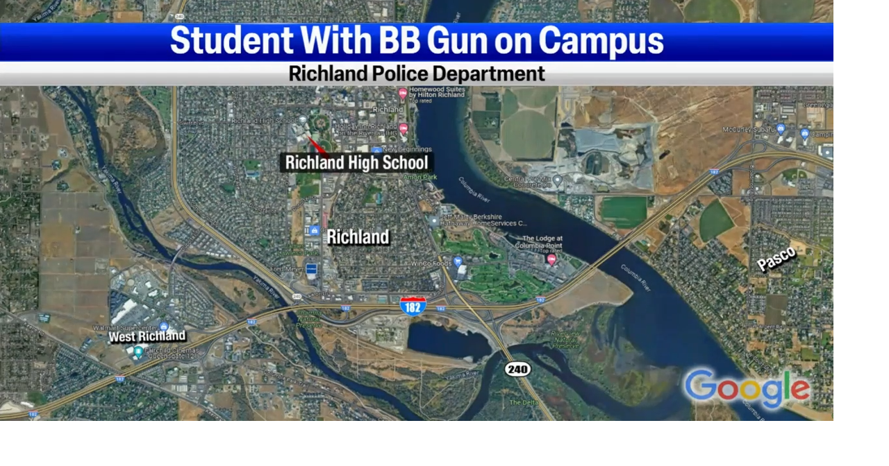Student arrested with BB gun at Richland High | News | nbcrightnow.com