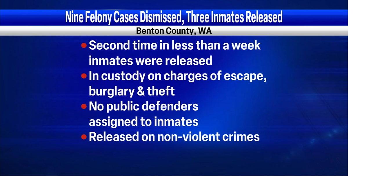 Benton County inmate released due to defender shortage suspected of ...