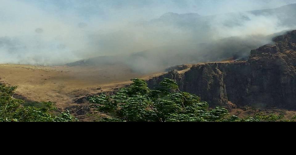 UPDATE: Wildfire Burning Along Columbia River Gorge in Oregon ...