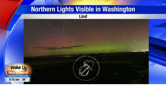 The Northern Lights were visible in Washington State | Top Video ...