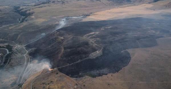Moomaw Road fires combine, but are contained; evacuations dropped and ...