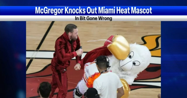 What's Trending: Connor McGregor fights mascot | Top Video ...