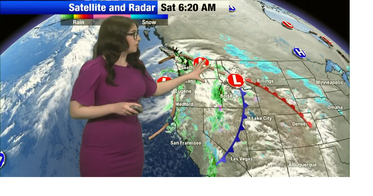 Rain showers continue through the weekend with spring-like temps ...