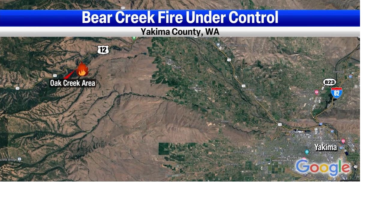 Bear Creek Fire burns near Naches despite low temperatures | News ...