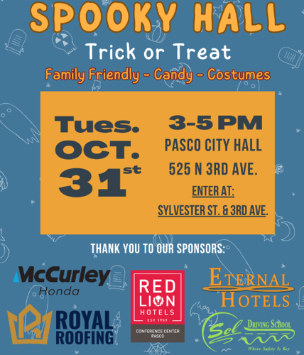Pasco hosting "Spooky" Hall Halloween event | News | nbcrightnow.com