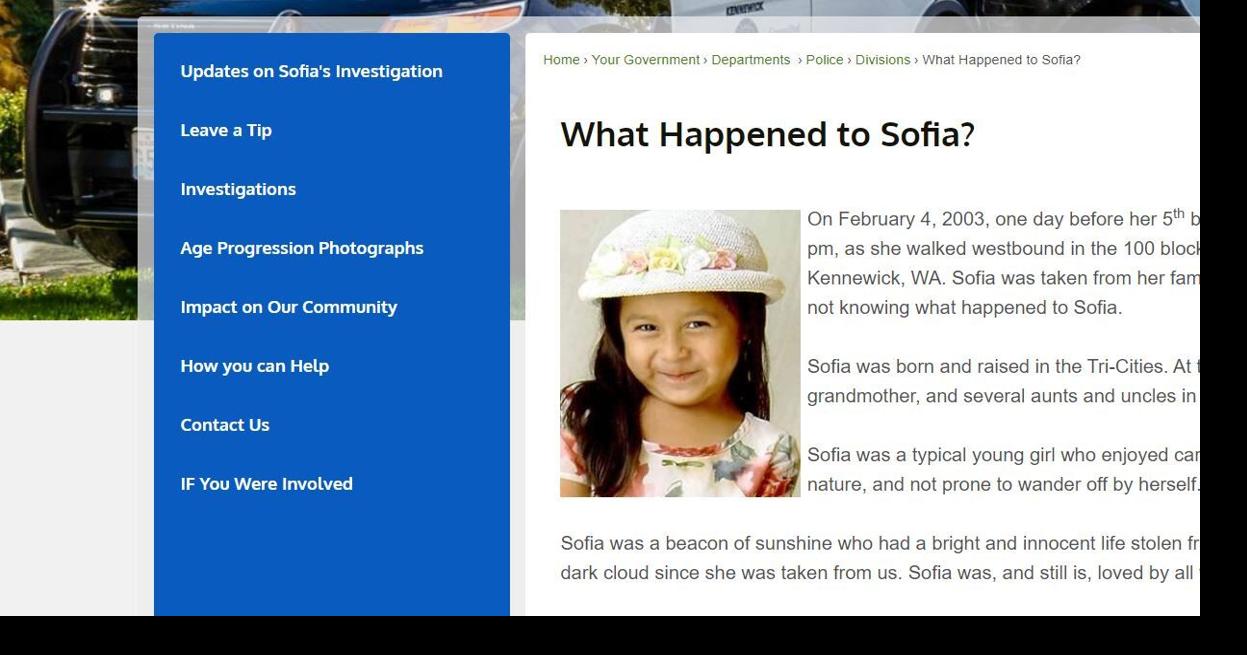 Website created to help find Sofia Juarez; New investigation updates ...
