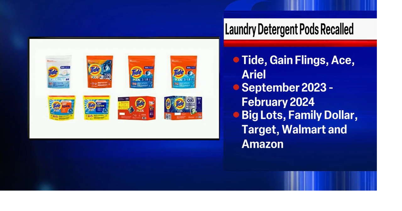 Over 8 million bags of laundry detergent recalled due to serious injury ...