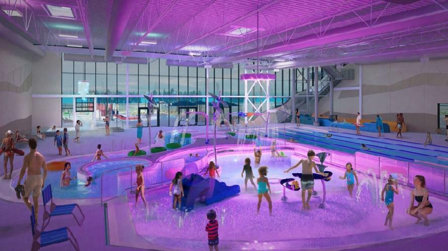Climbing wall installed at new Pasco Aquatic Center | News ...